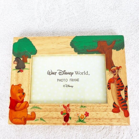 Disney | Accents | Disney Wood Photo Frame Nwt | Poshmark